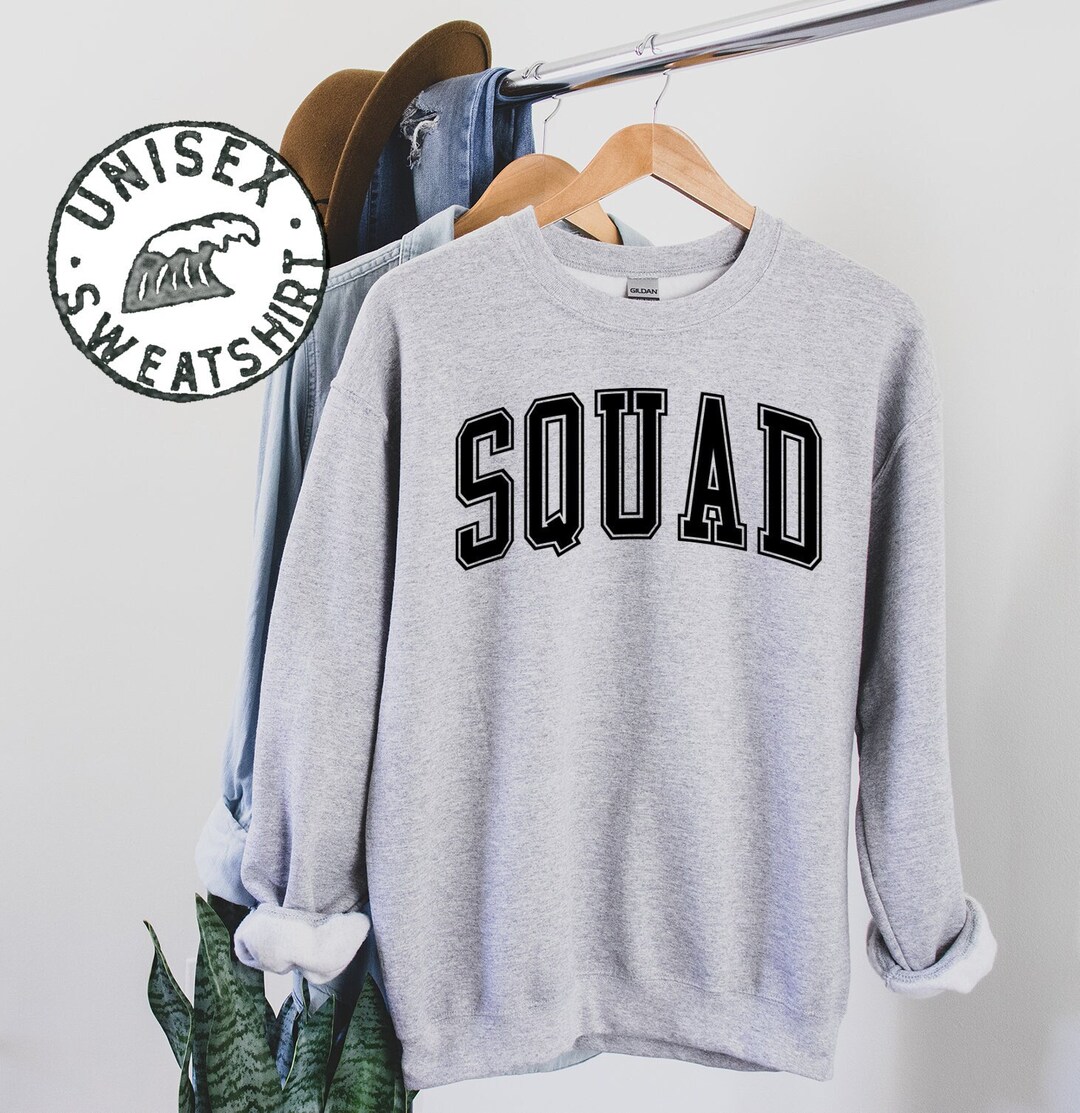 Squad Bachelorette Party Groups Team Girls Weekend Sweatshirt, Gifts ...