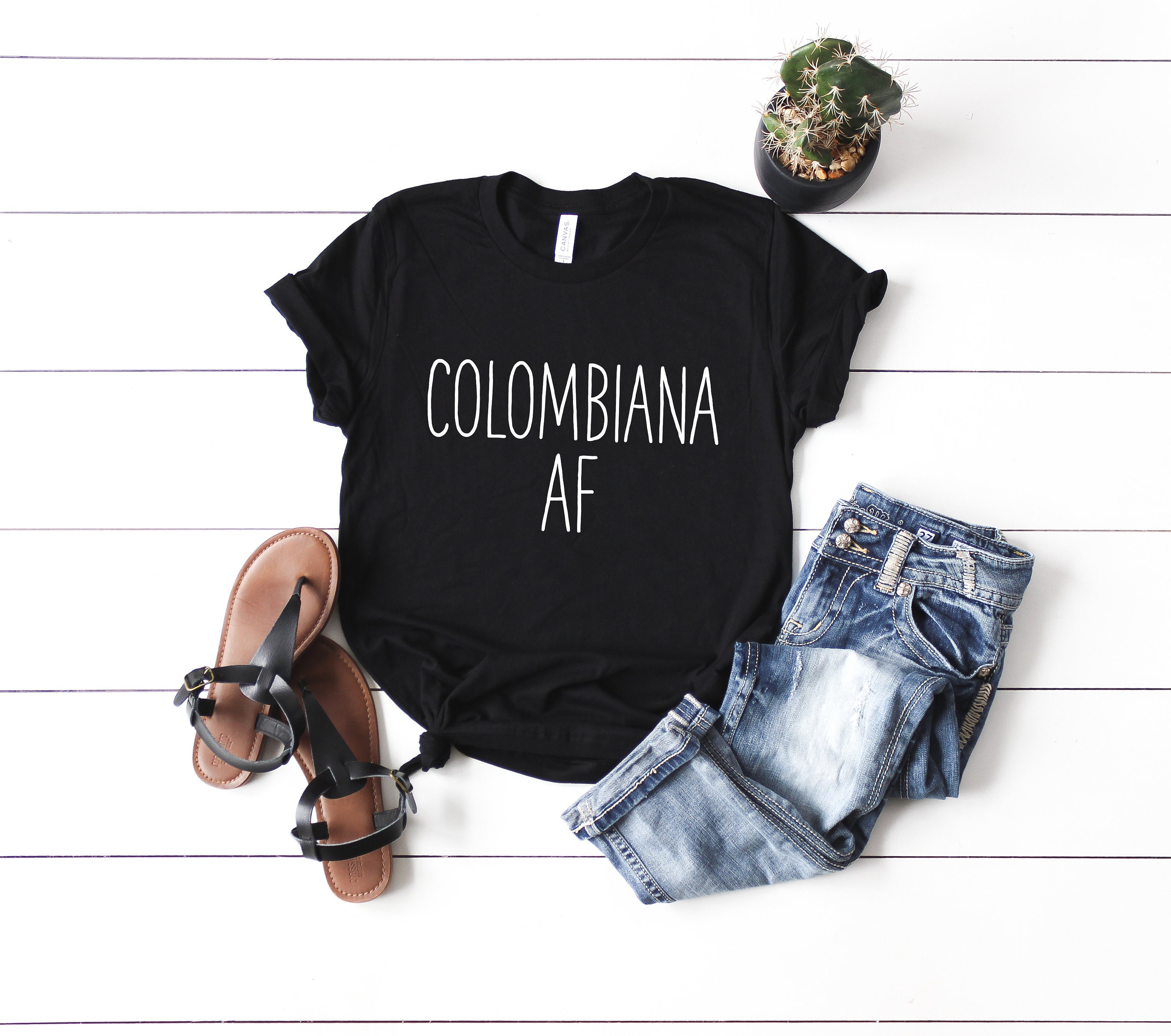 COLOMBIA T SHIRT Colombia Gift Colombian Gifts Latino Tee - Etsy