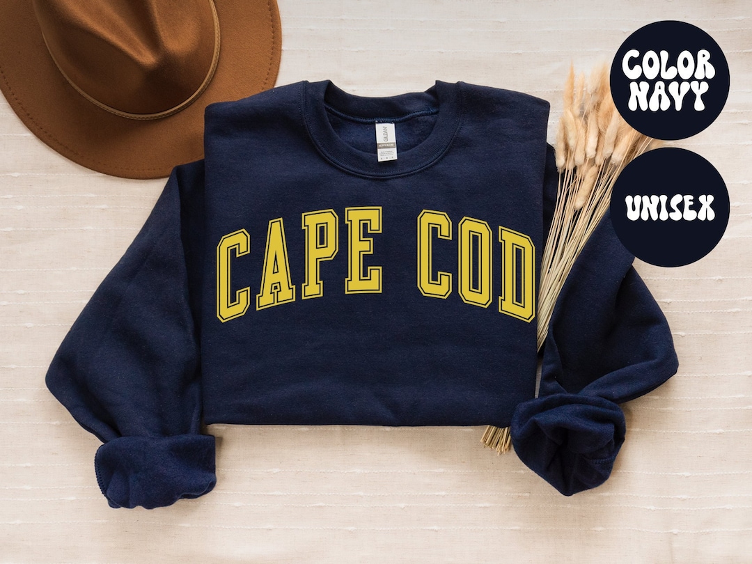 Cape Cod Sweatshirt, Gifts, Crewneck, Funny Sweater Shirt, Jumper, Men ...