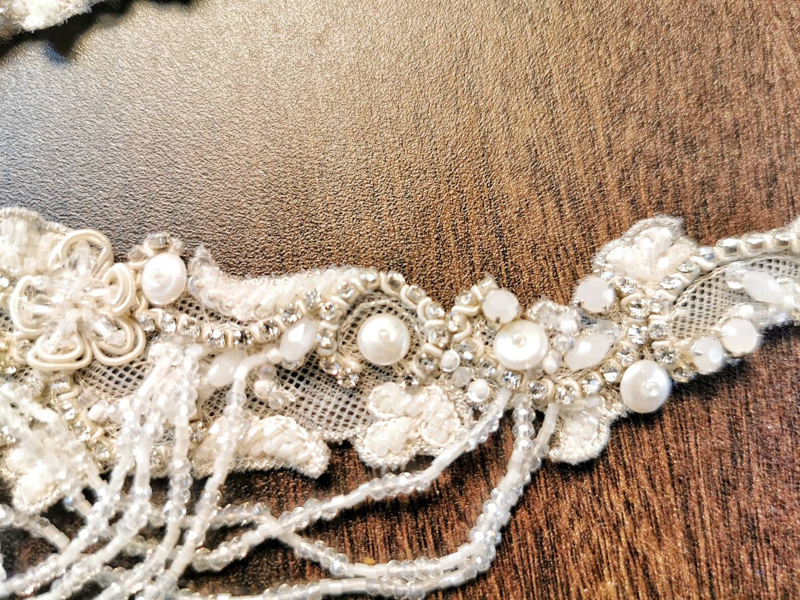 Bridal Straps Beaded Shoulder Straps Pearl Shoulder Straps - Etsy