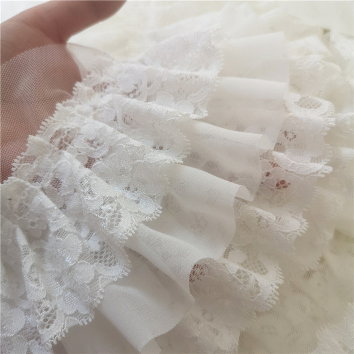 5 Yards Lace Trim for Sewing and Craftskirt Trim Lace Home - Etsy