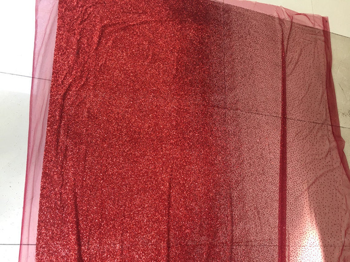 Gradient Sequin Lace Fabric Soft Tulle Fabric Bridal Wedding | Etsy