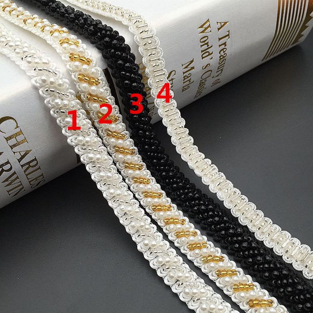 Beaded Lace Trim, Beading Trims, Dress Decorative Supplies Crafting ...