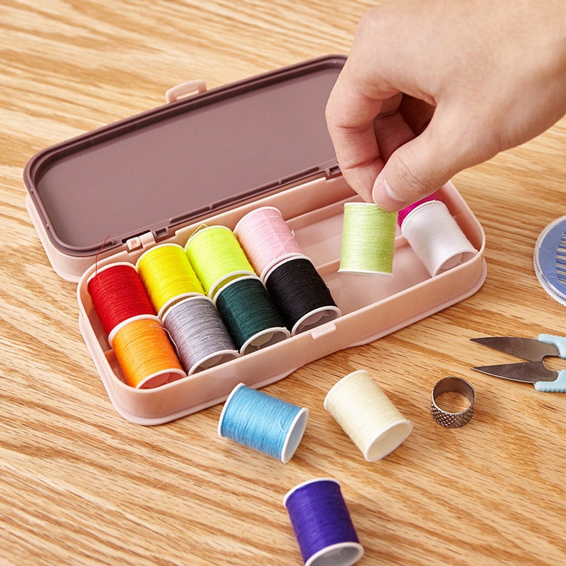 Portable Sewing Tools Set/travel Small Sewing Kit/sewing - Etsy