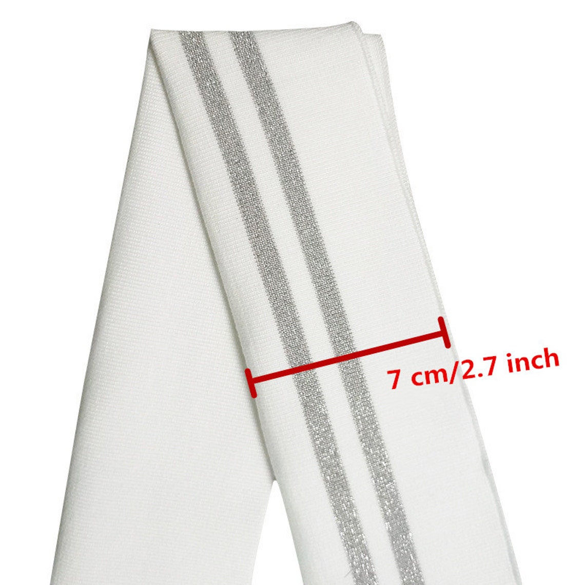 1 yard Elastic Rib Cuffing Rib Knit Seamless Cuff FabricTrim | Etsy