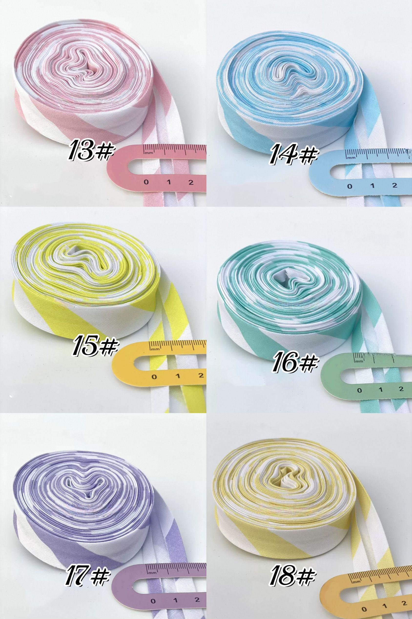 Cotton Bias Binding Tape: 20mm Double Fold, Quilting & Sewing - 10 ...