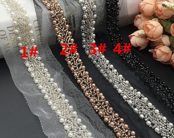 Beaded Lace Trim Beading Trims Dress Decorative Supplies - Etsy