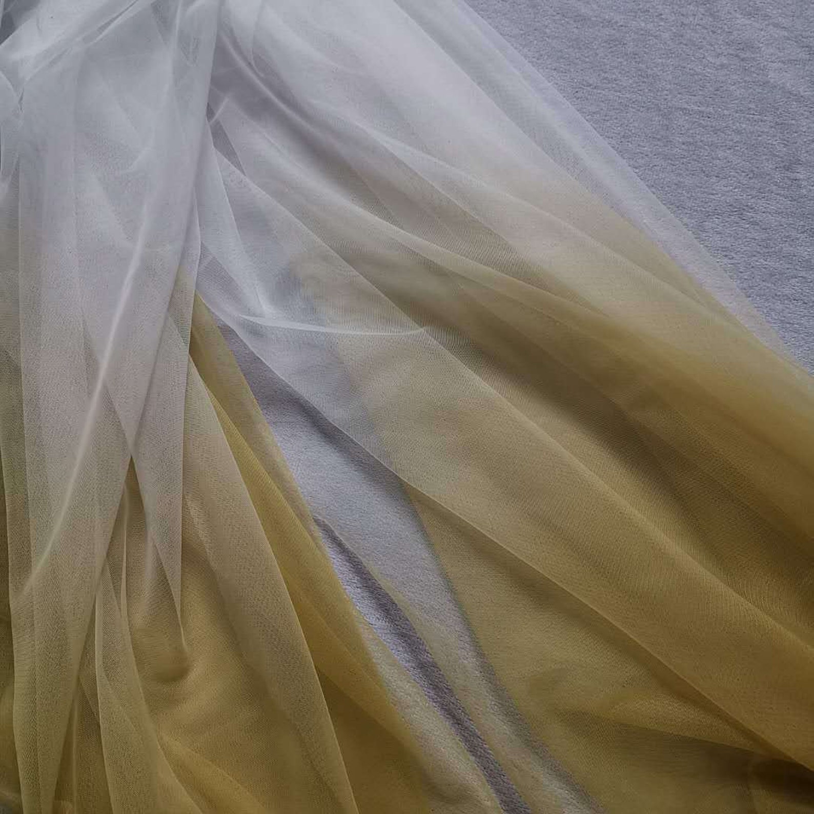 5 Yards Symmetry Gradient Lace Fabric Soft Tulle Fabric Bridal | Etsy