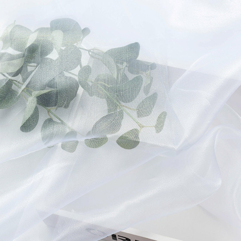 2 Meters Sheer Organza Fabric,wedding Dress Costume Supplies,diy ...