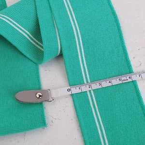 Thin Elastic Rib Pinstripes Cuffing, Rib Knit Seamless Cuff Fabric,trim ...