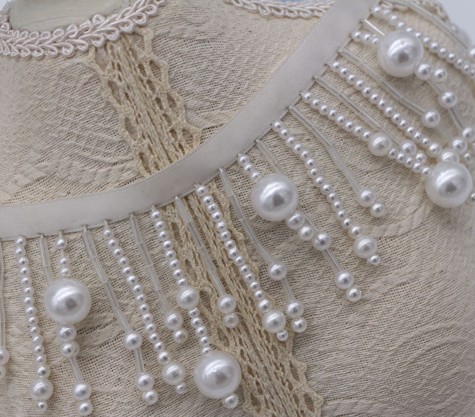 Beaded Tassel Lace Trim Beading Trims Dress Decorative | Etsy