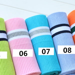 Elastic Rib Cuffing, Rib Knit Seamless Cuff Fabric,trim Cuff for ...