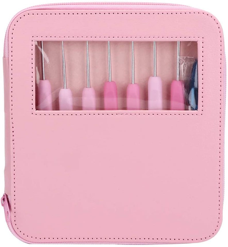 8 Pcs/set Pink Crochet Hooks for Crocheting Household Soft - Etsy