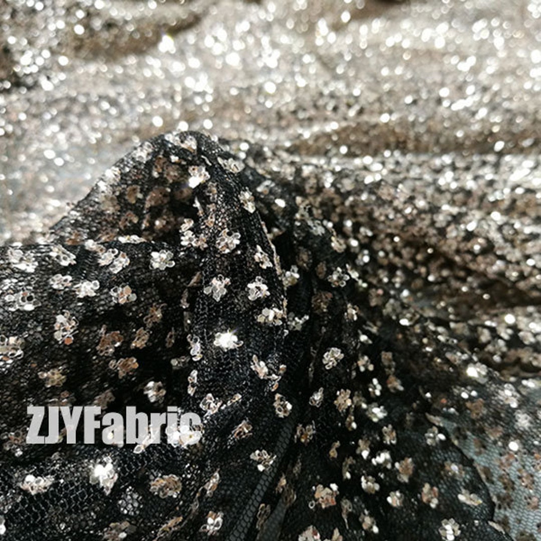 Gradient Sequins Lace Fabric by the Yard,wedding Bridal Dress Mesh ...