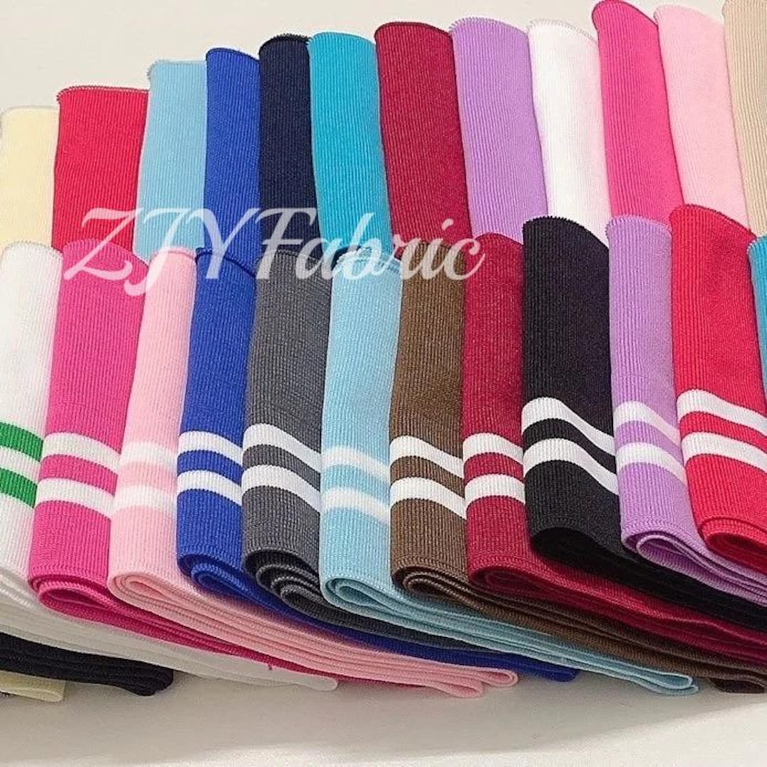 1*1 Elastic Rib Cuffing, Knit Seamless Cuff Fabric,trim Cuff for ...