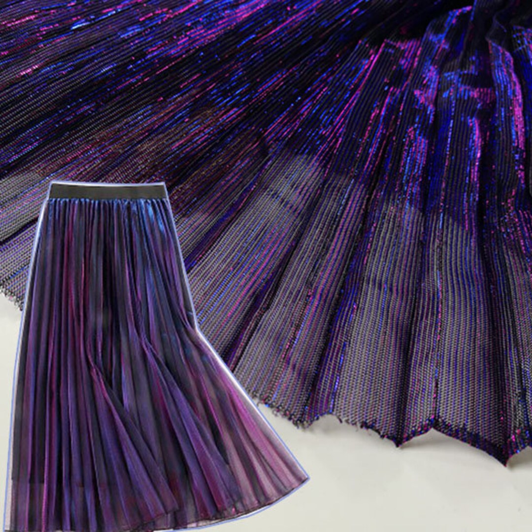 High Quality Fold Dress Fabric by the Meter,diy Handmade,for Evening ...