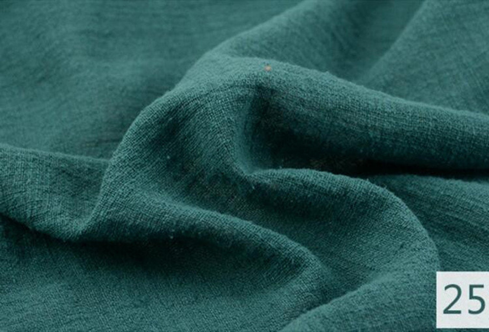 1 Meter Linen Cotton Fabricsoft Solid Clothes Fabric Home | Etsy