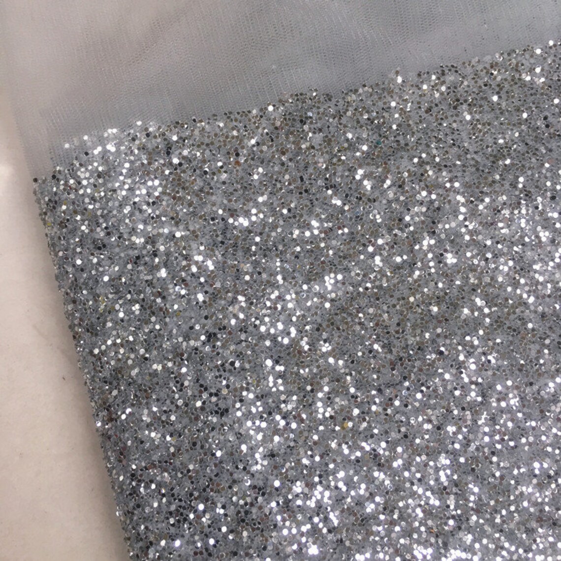 Gradient Sequin Lace Fabric Soft Tulle Fabric Bridal Wedding Dress Veil ...