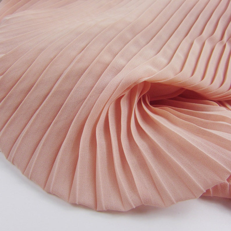 Chiffon Fabric by the Yard Chiffon Cloth Vertical Crease - Etsy