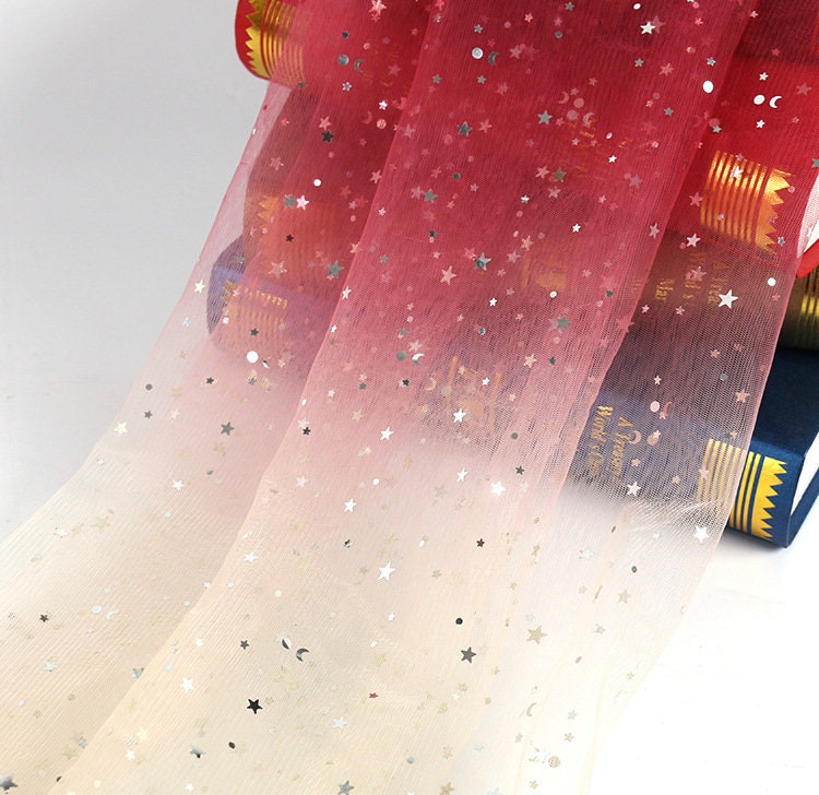 Gradient Sequins Lace Fabric by the Yard Wedding Bridal Mesh - Etsy