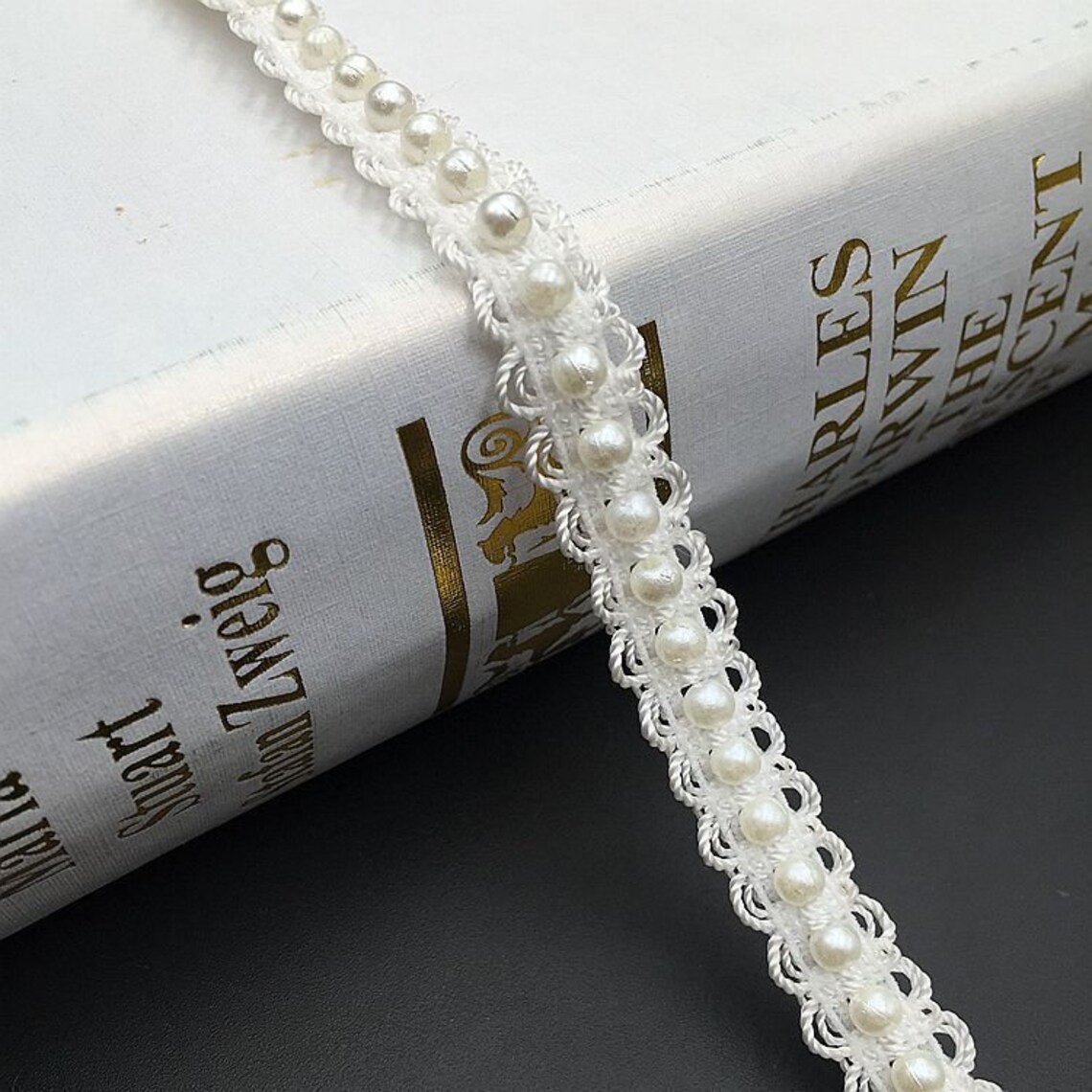 Beaded Lace Trim Beading Trims Dress Decorative Supplies - Etsy