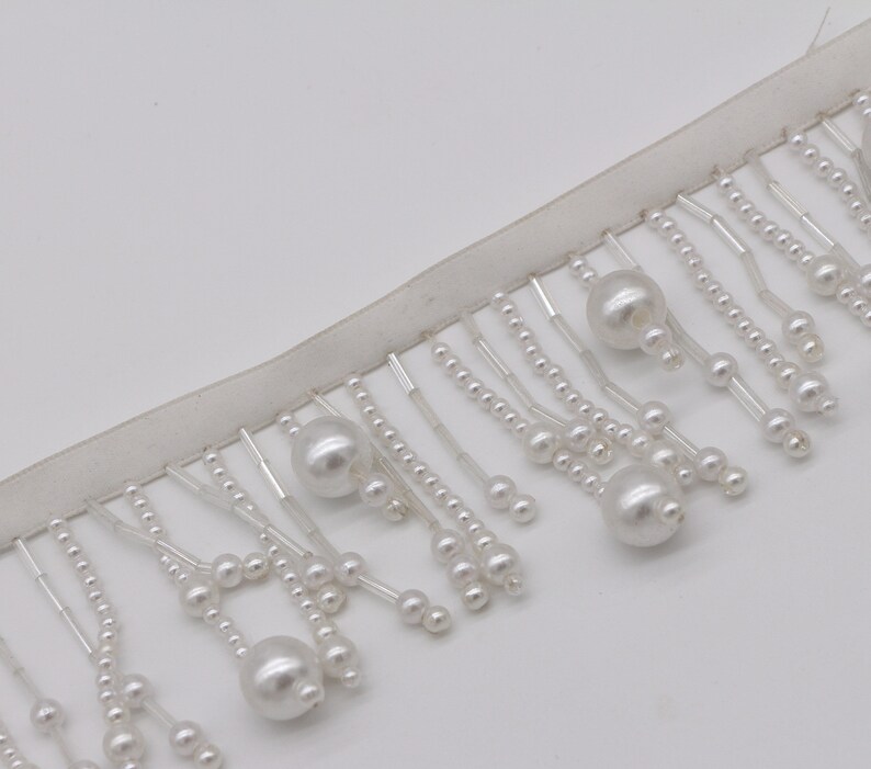 Beaded Tassel Lace Trim Beading Trims Dress Decorative | Etsy