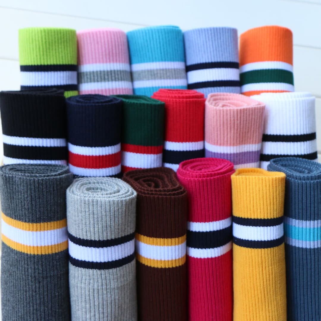 Elastic Rib Cuffing, Rib Knit Seamless Cuff Fabric,trim Cuff for ...