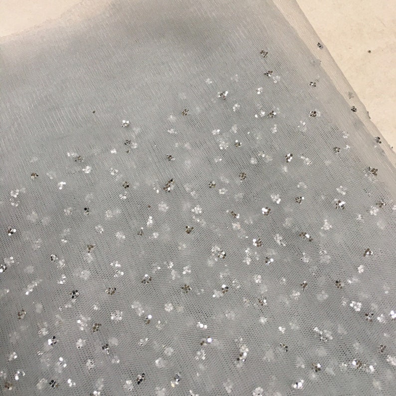 Gradient Sequin Lace Fabric Soft Tulle Fabric Bridal Wedding | Etsy