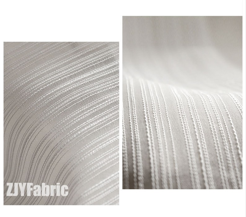 Simple Striped Lace Mesh Fabric by the Yard,translucent Organza Fabric ...