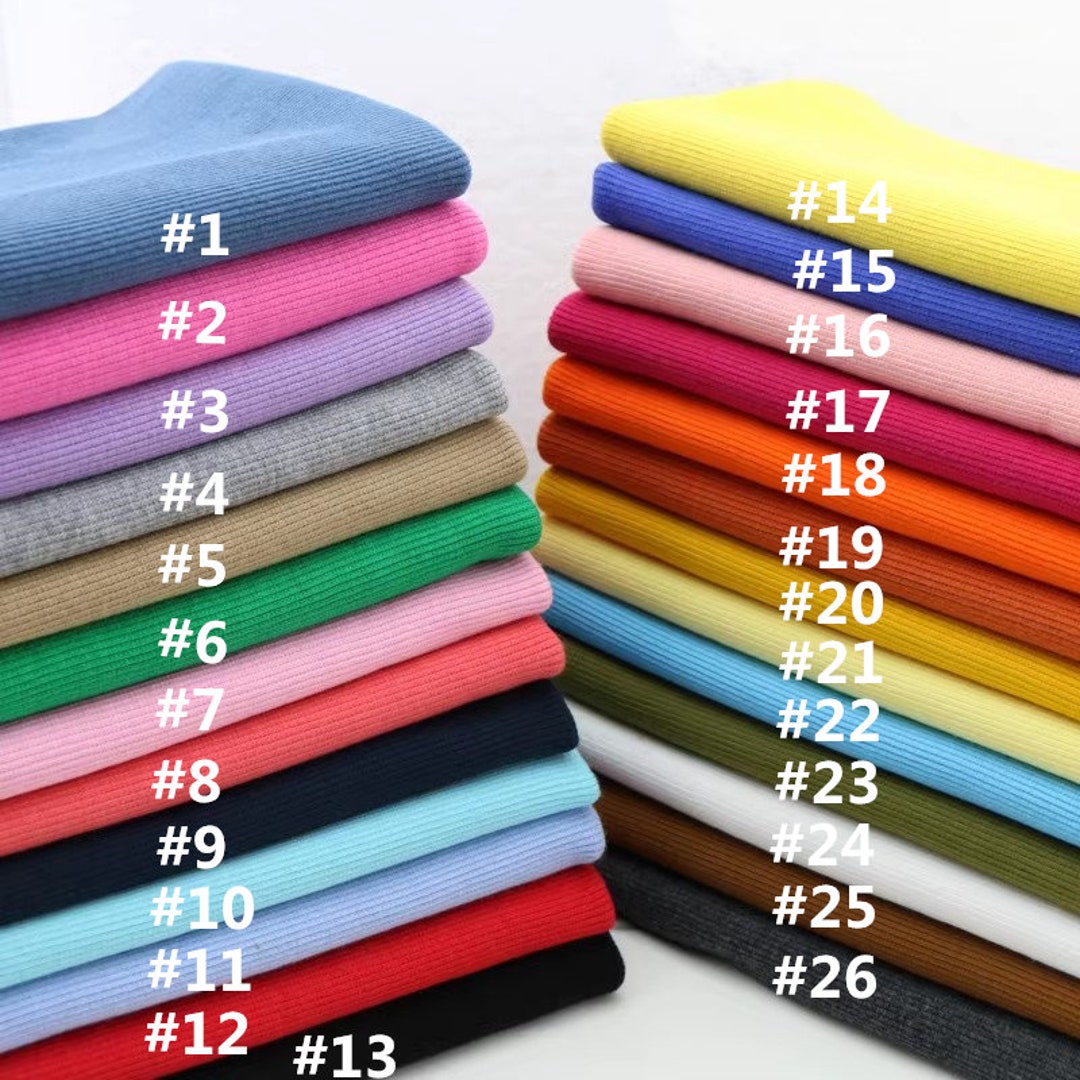 Elastic Rib Cuffing, Rib Knit Seamless Cuff Fabric,trim Cuff for ...
