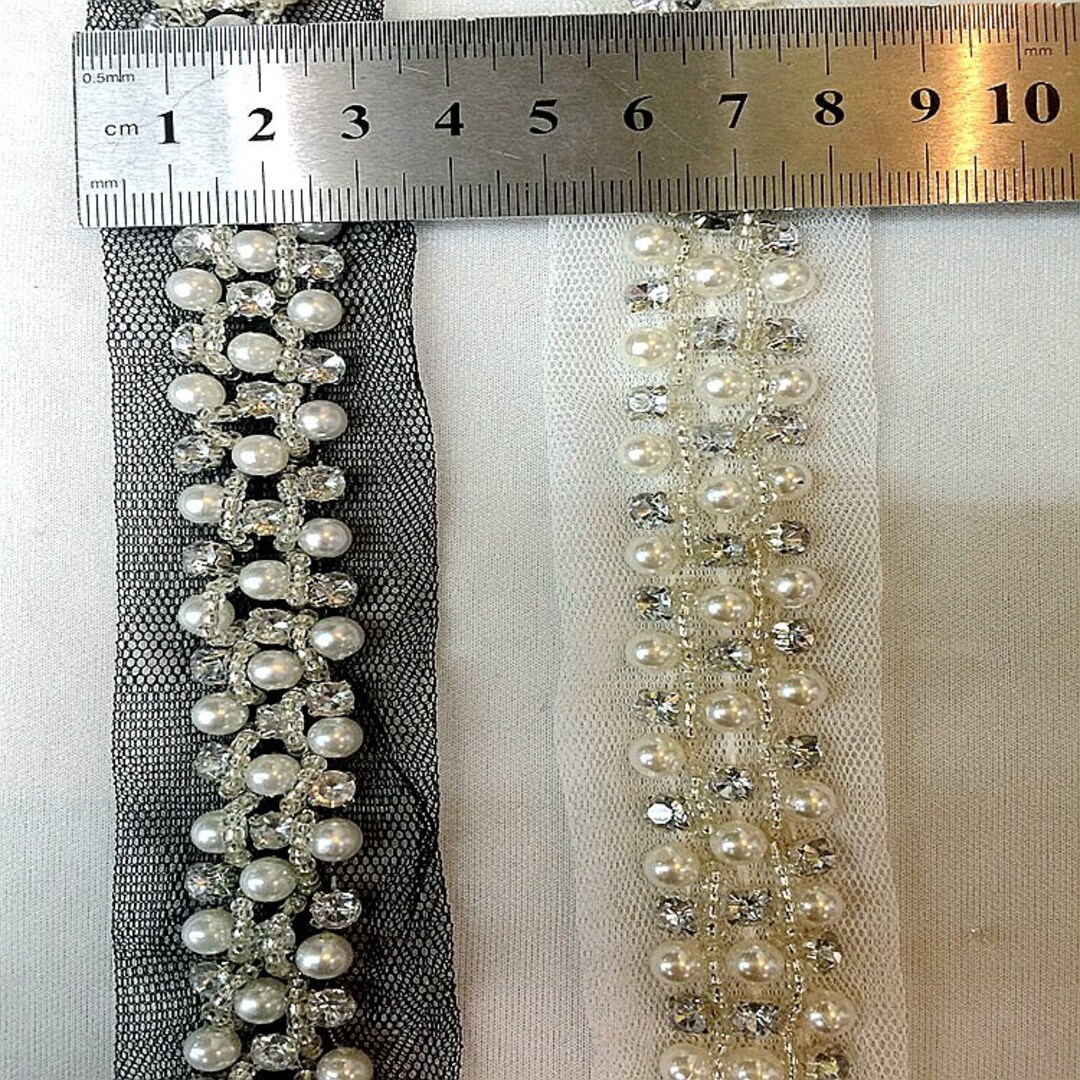 Beaded Lace Trim, Beading Trims, Dress Decorative Supplies Crafting ...