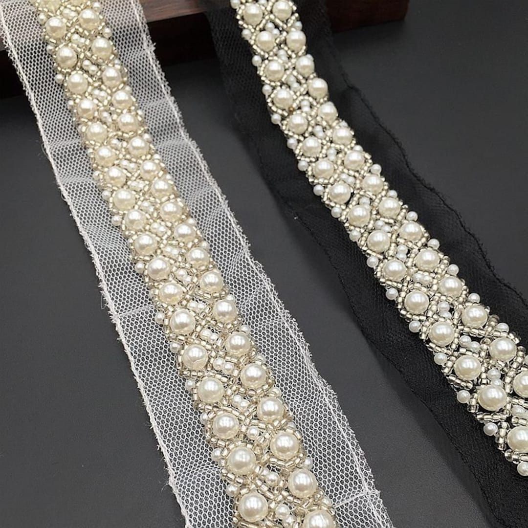 Beaded Lace Trim, Beading Trims, Dress Decorative Supplies Crafting ...
