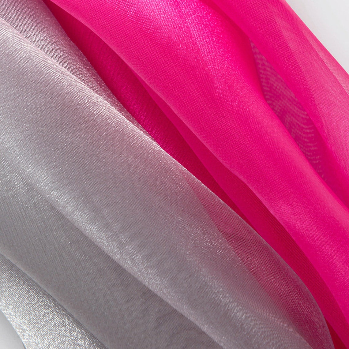 2 Meters Sheer Organza Fabric,wedding Dress Costume Supplies,diy ...