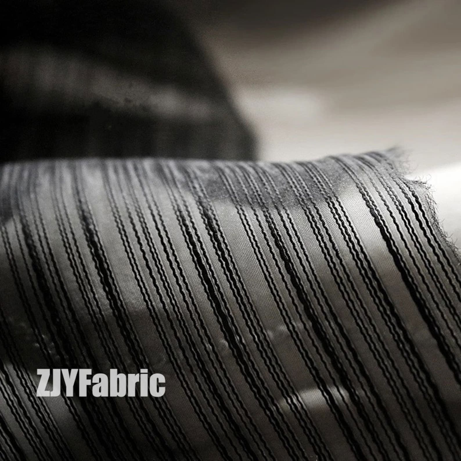 Simple Striped Lace Mesh Fabric by the Yard,translucent Organza Fabric ...