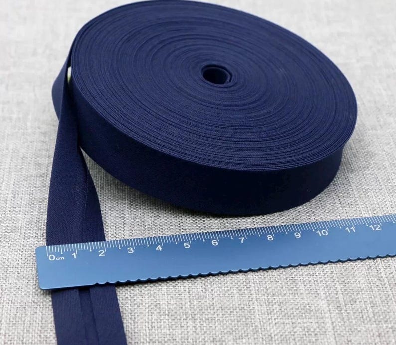 10 Meters Cotton Bias Binding Tape: 20mm Double Fold - Quilting & Sewing - Etsy