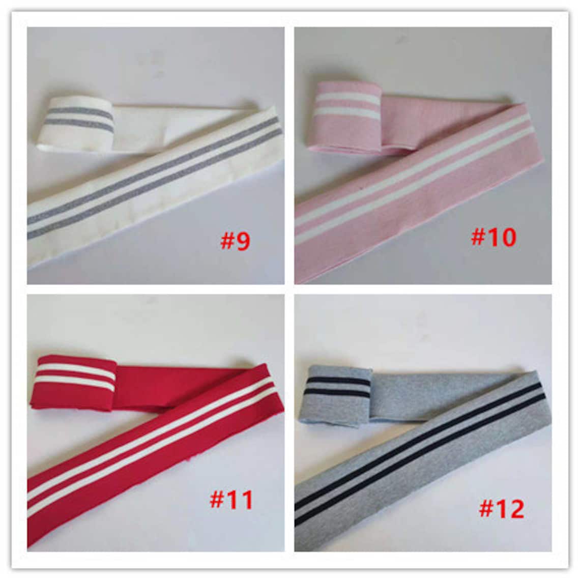 1 yard Elastic Rib Cuffing Rib Knit Seamless Cuff FabricTrim | Etsy