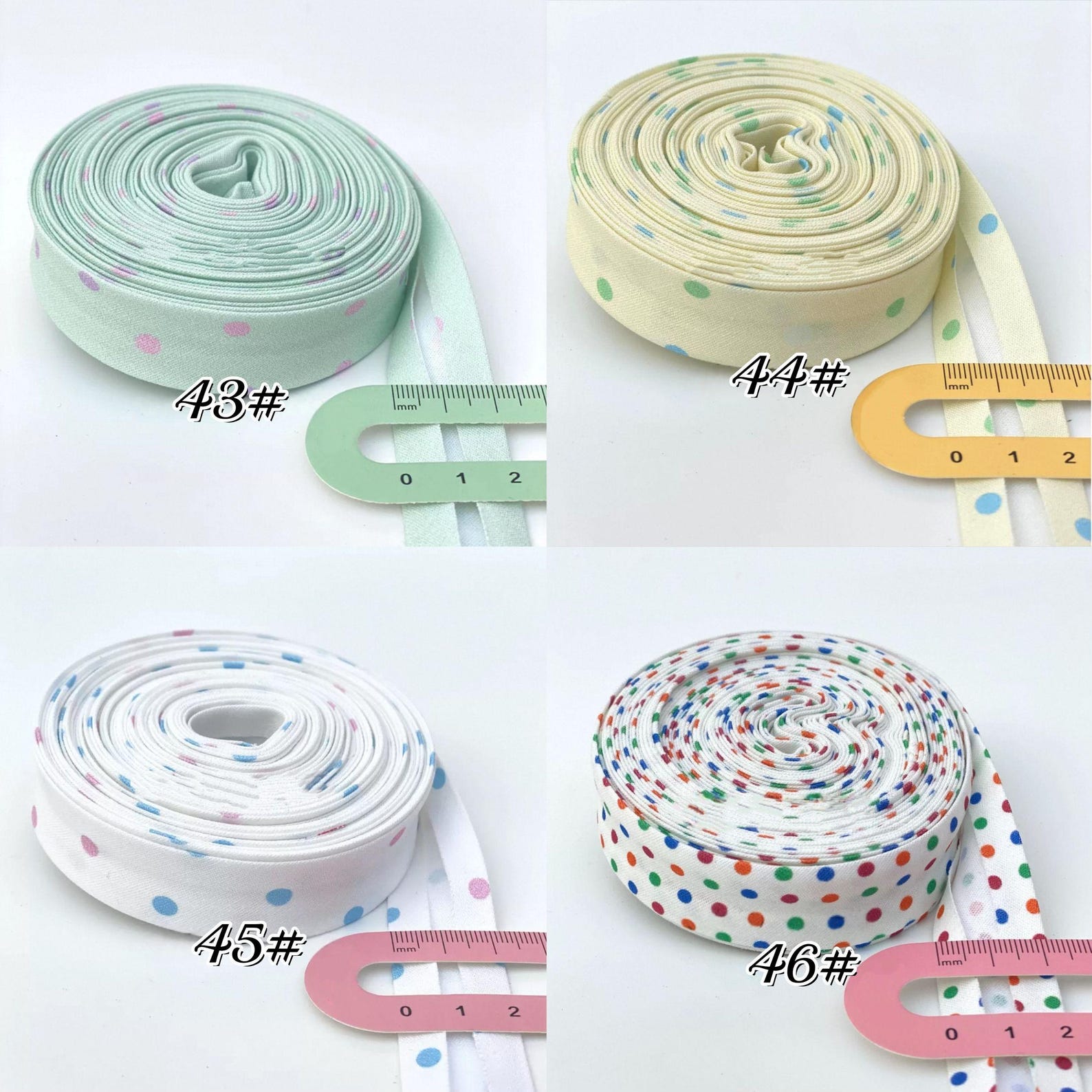 Cotton Bias Binding Tape: 20mm Double Fold, Quilting & Sewing - 10 Meters - Etsy