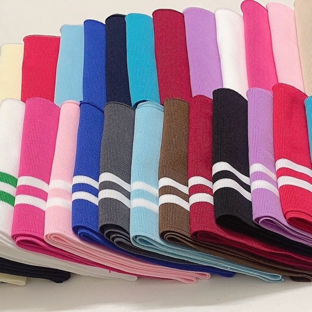 1*1 Elastic Rib Cuffing, Rib Knit Seamless Cuff Fabric,trim Cuff for ...