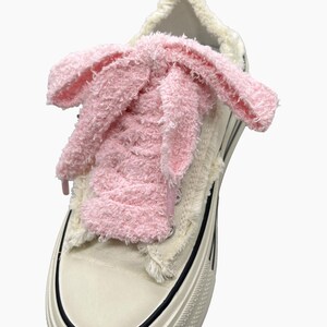 1 Pair Fuzzy Laces,shoe Laces,plush Shoelaces,9 Colors - Etsy