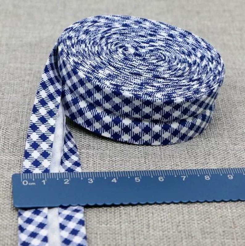 10 Meters Cotton Bias Binding Tape: 25mm/1 Inch Double Fold - Quilting ...