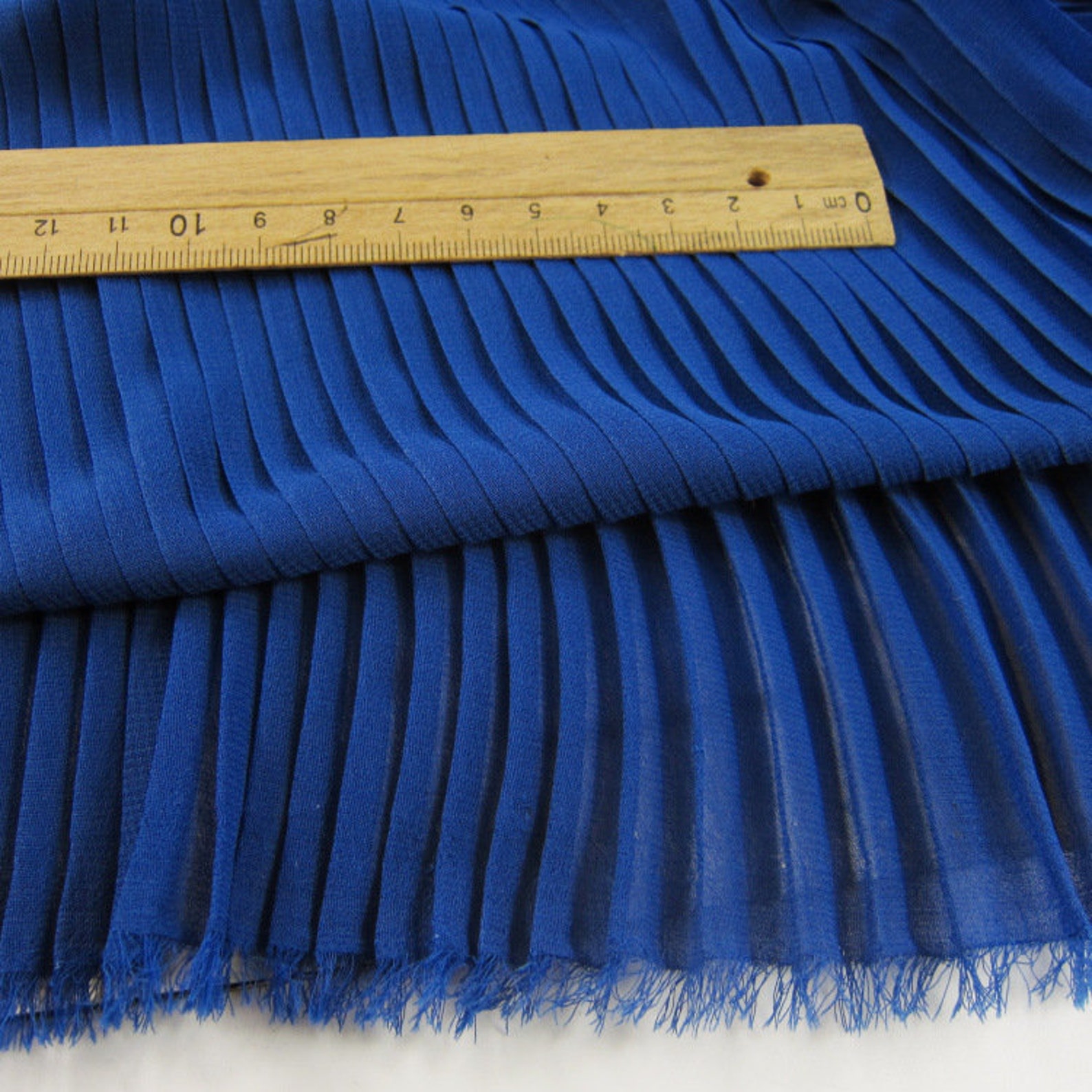 Royal Blue Chiffon Fabric by the Yard Chiffon Cloth Vertical - Etsy
