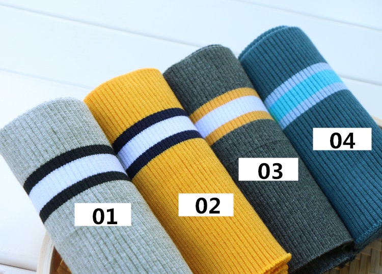 Elastic Rib Cuffing, Rib Knit Seamless Cuff Fabric,trim Cuff for ...
