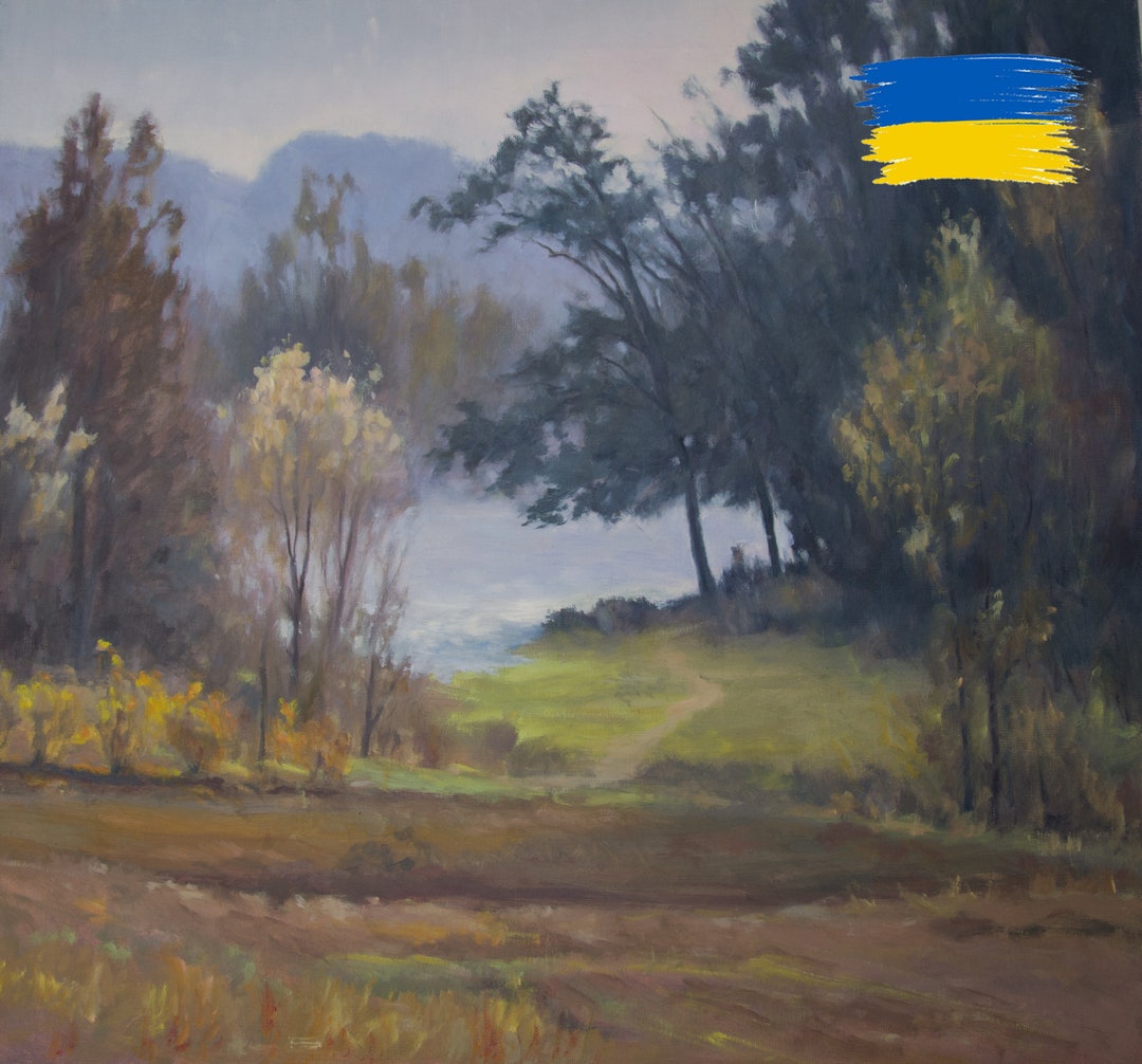 August Day Original Oil Painting - Etsy