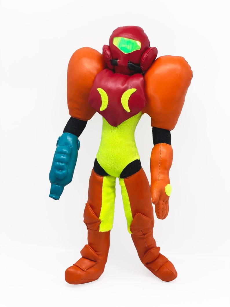 Metroid Plush Toy (unofficial), Gamer Gift - Etsy