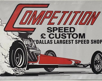 Drag Racing Banner - Etsy