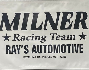 Racing Team Banner - Etsy