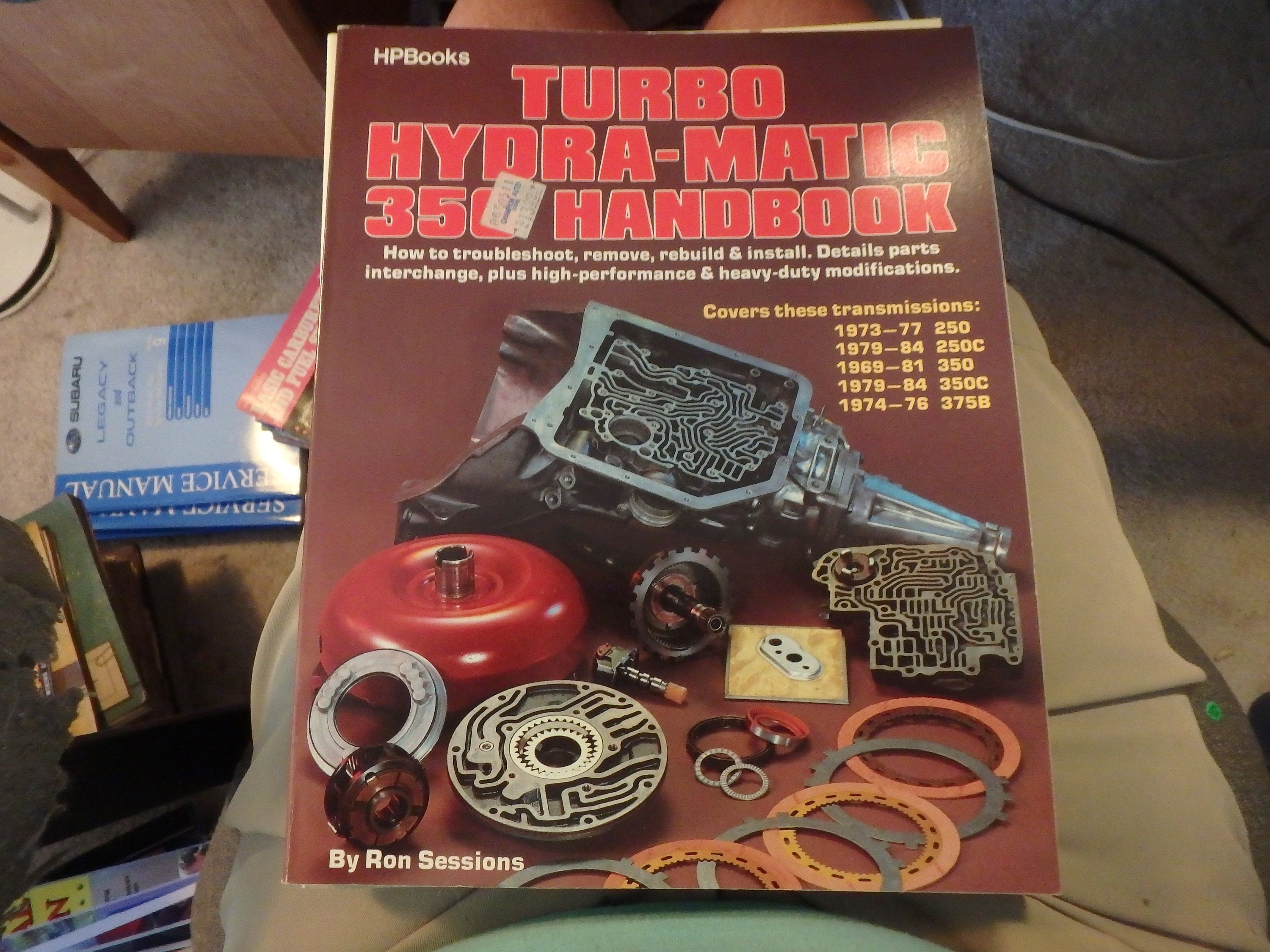 NNN 1985 Edition HP Books Turbo Hydra-matic 350 Handbook by Ron ...