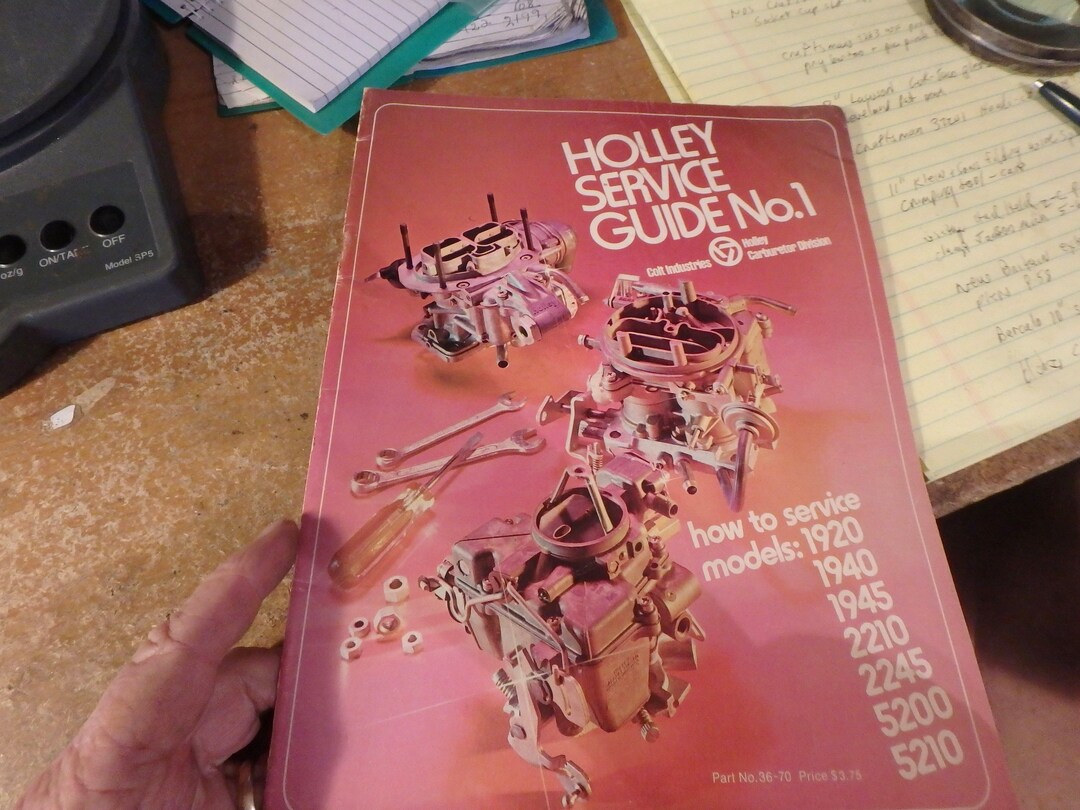 9V Holley carburetor SERVICE GUIDE 1 MODELS 1920,1940,1945,2210,2245 ...
