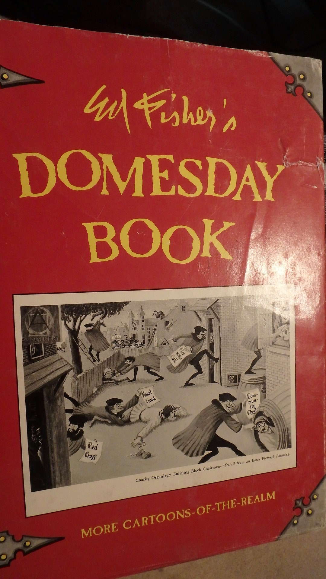1961 Edition Ed Fisher's Domesday Book -cartoons With Dj - Etsy
