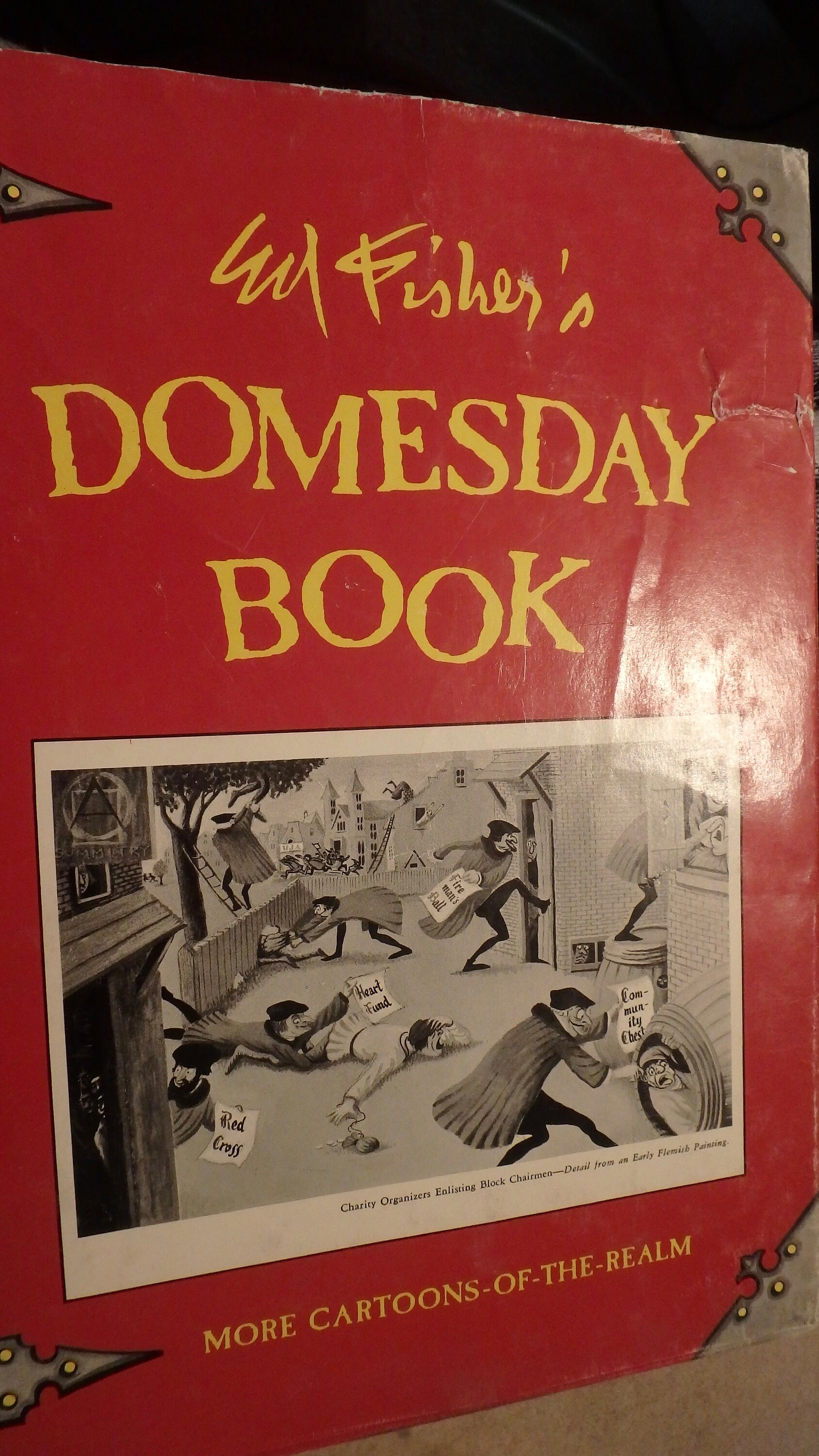 1961 Edition Ed Fisher's Domesday Book -cartoons With Dj - Etsy UK